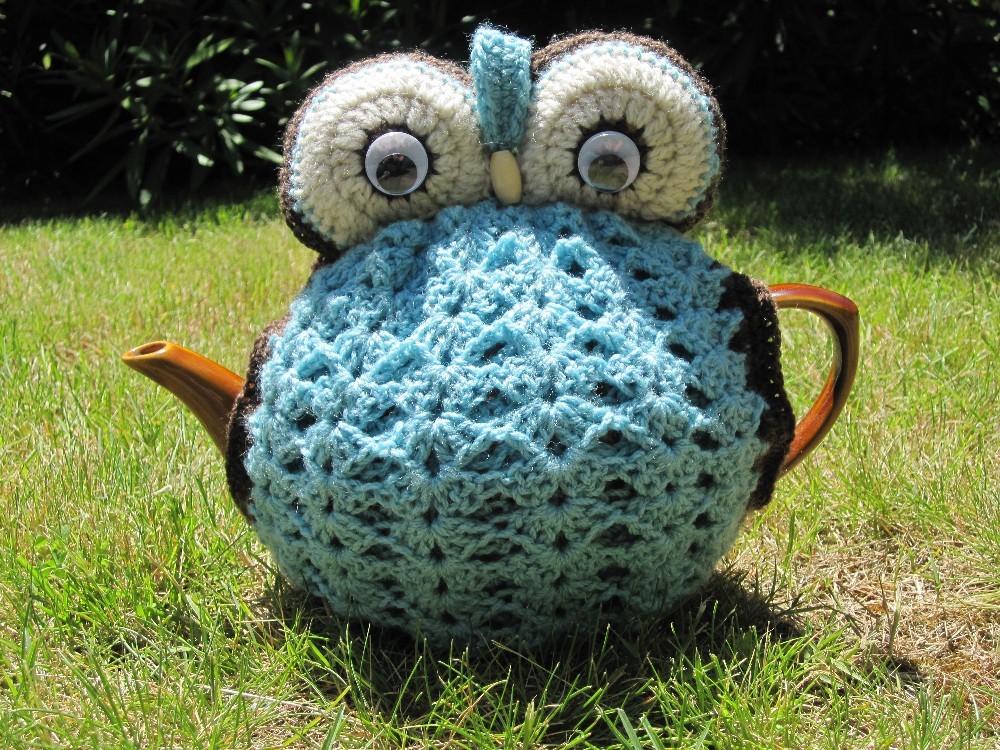 Owl Tea Cosy - Duck Egg Blue - Made To Order on Luulla